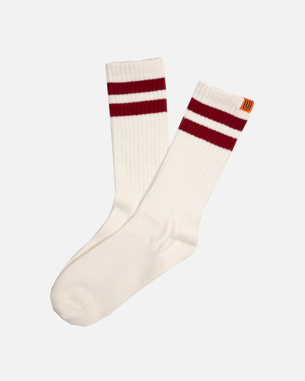 Universal Overall 3 Stripe Socks Red – Club Luminaries