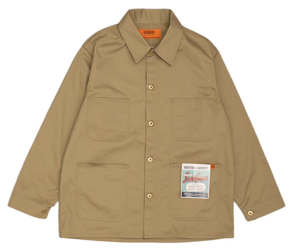 Universal Overall Light Twill Coverall C.Beige – Club Luminaries
