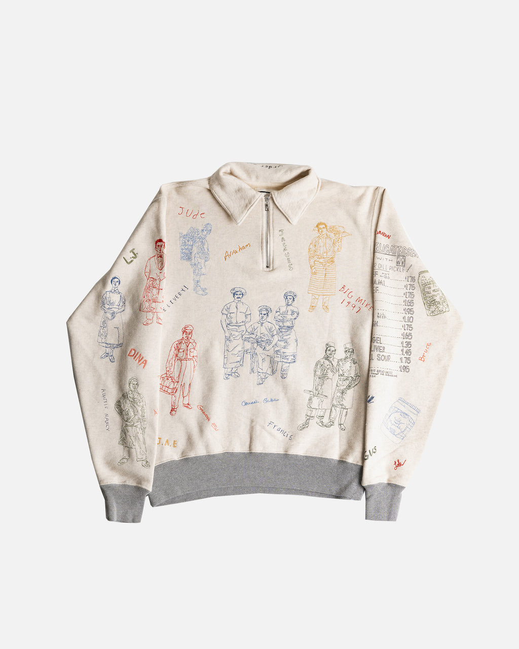 Samuel Zelig Deli 1/4 Zip – Club Luminaries